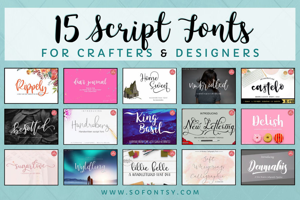 Script Fonts 40+ Best Script Fonts For Graphic Design Din Studio