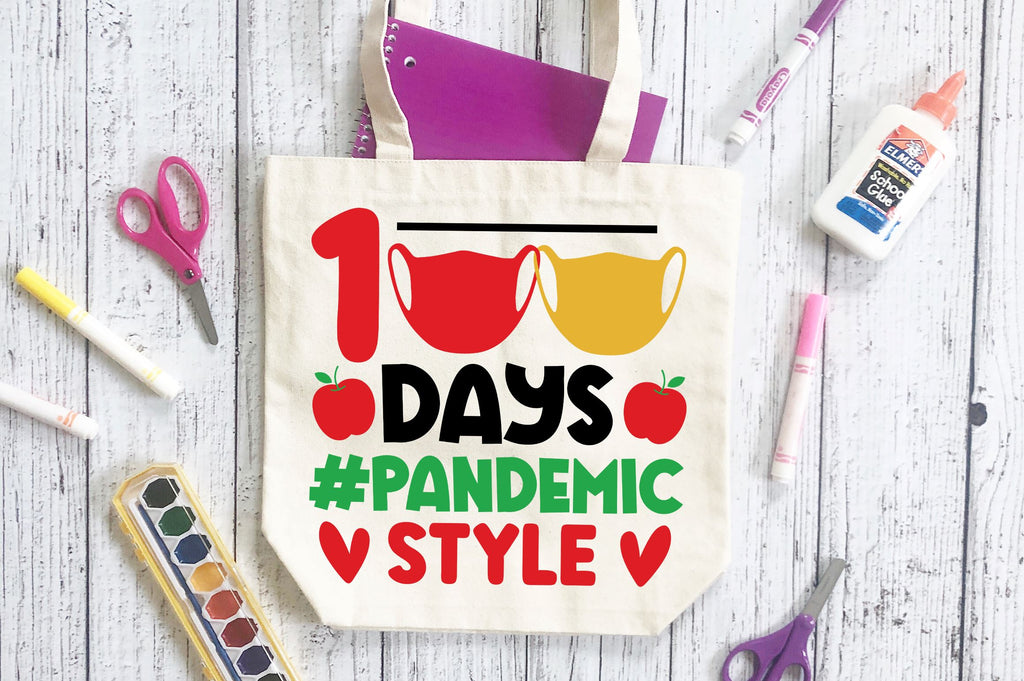 100 days #pandemic style Svg Design - So Fontsy