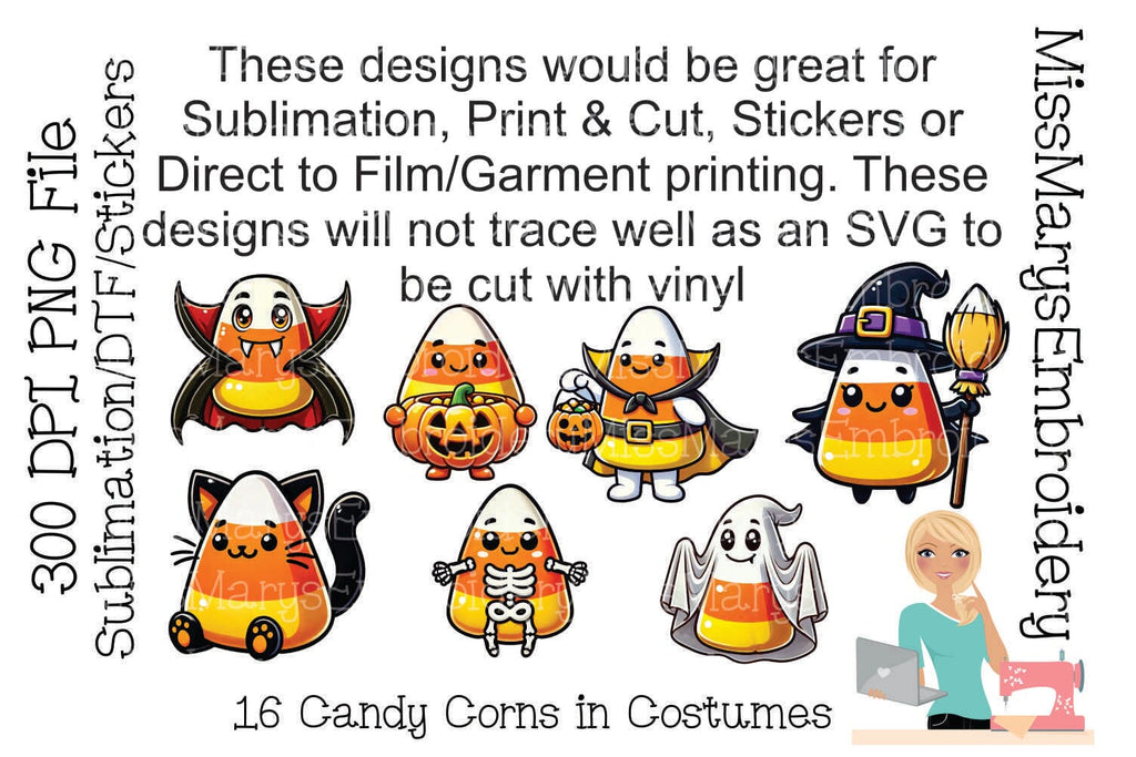 16 Halloween Candy Corns in Costumes | Halloween Clipart | Candy Corn ...