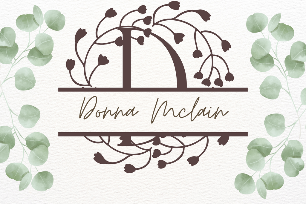 Verdora Frames Split Monogram - So Fontsy