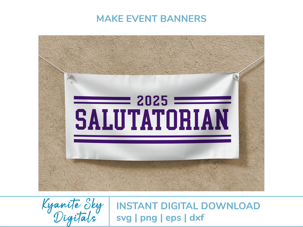 2025 Salutatorian SVG Grad Bundle vol.2 cut files clipart - So Fontsy