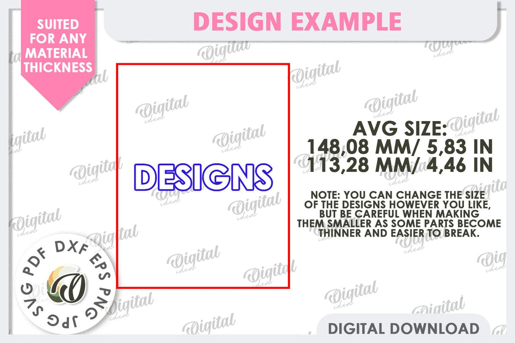 Anti Valentine's Day Cards Laser Cut Bundle. Greeting Cards - So Fontsy