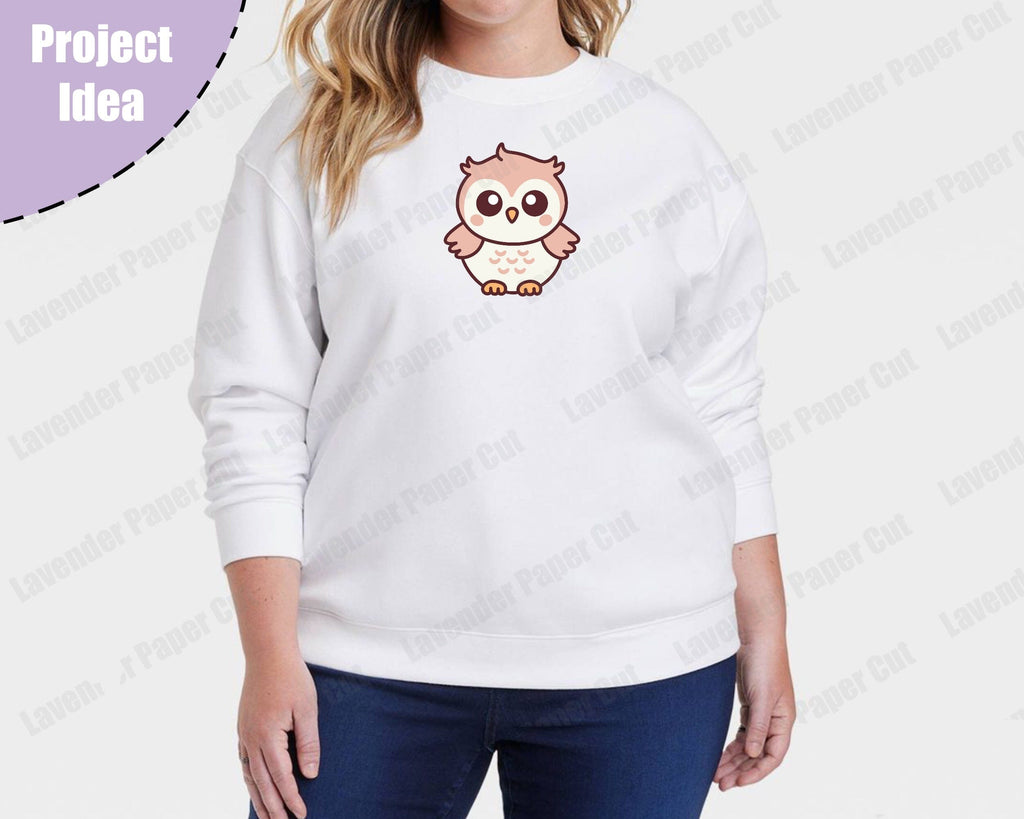 Baby Owl SVG PNG File, Cute Owl Clipart Cut File for Cricut and ...
