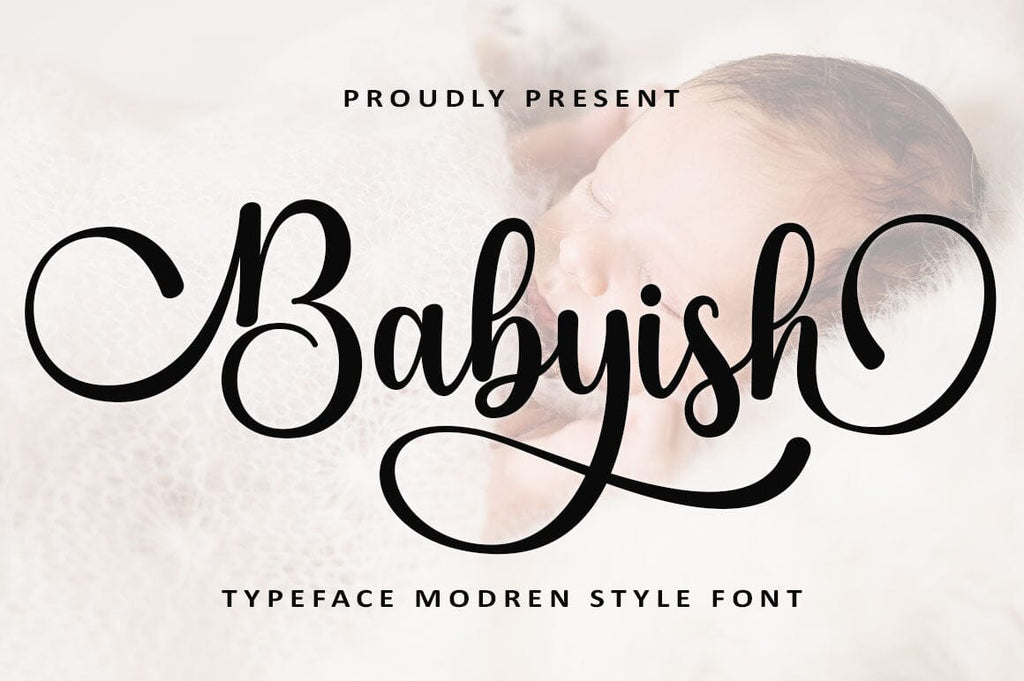 Babyish Script - So Fontsy
