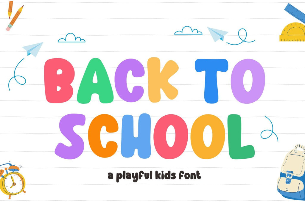 Back To School - So Fontsy