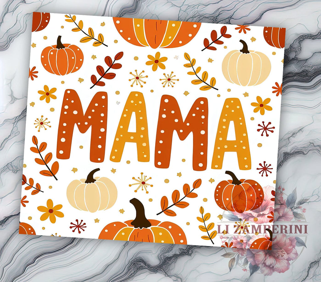 Boho Fall Tumbler, Floral Pumpkin Design, Fall Vibes Tumbler, 20oz Tumbler Wrap, Sublimation ...