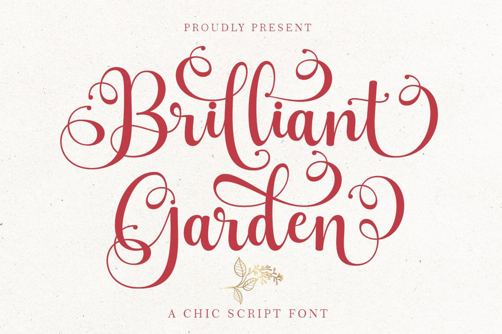 Brilliant Garden - So Fontsy