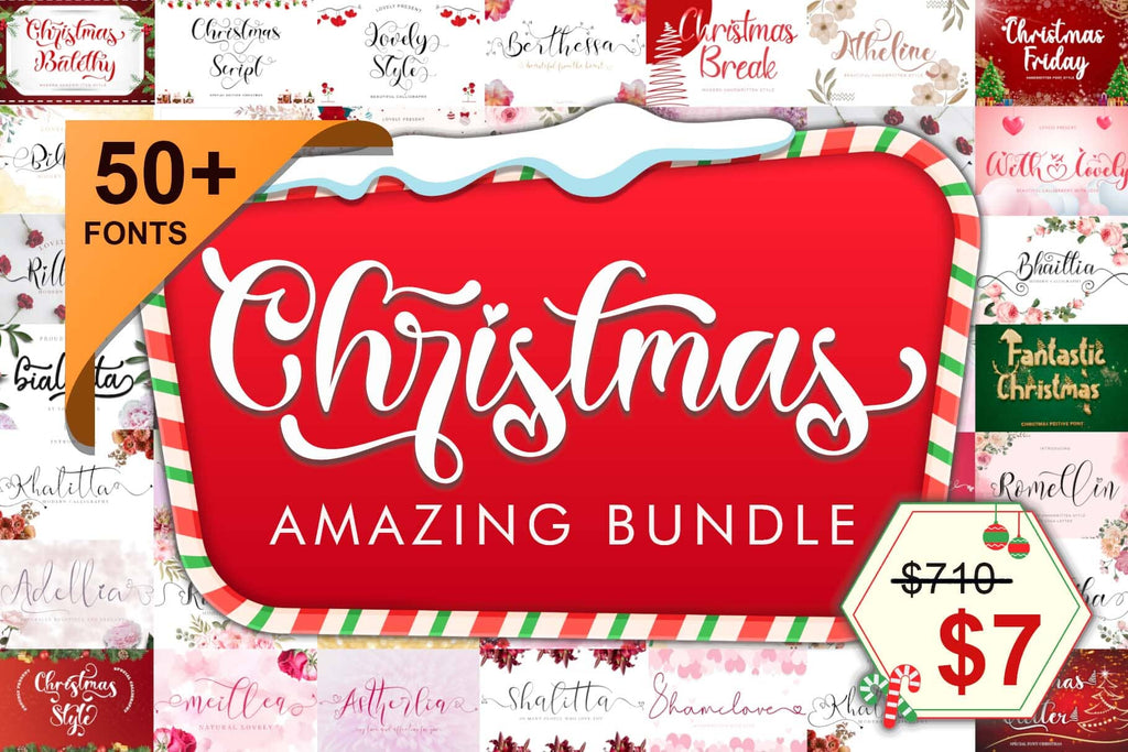 Christmas Amazing Bundle - So Fontsy