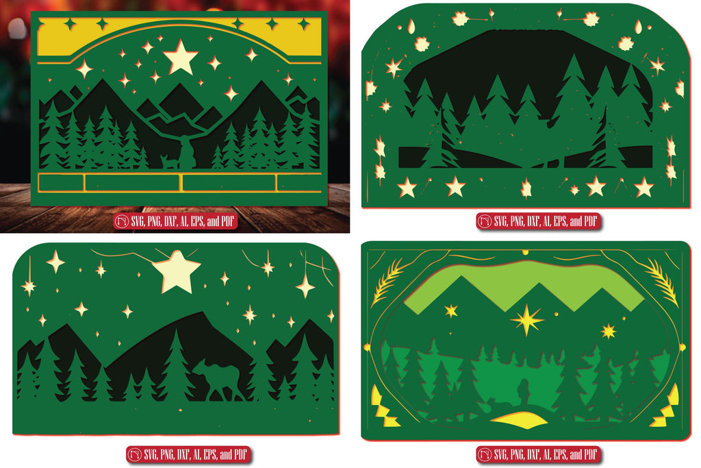 Cricut Christmas Layer SVG Bundle - So Fontsy