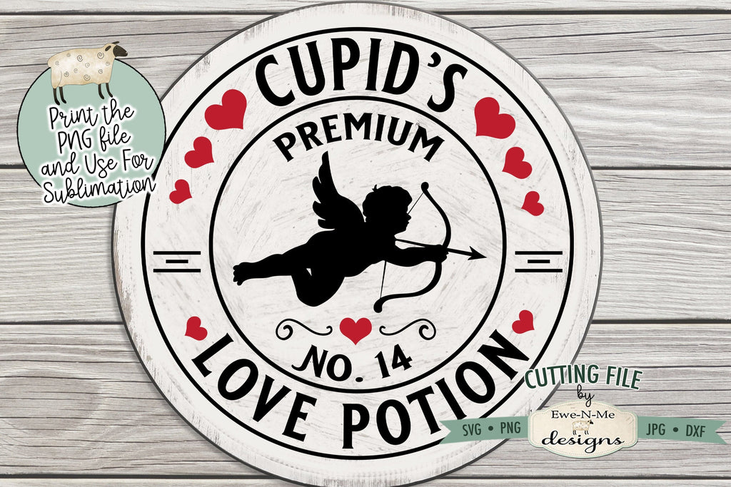 Cupids Love Potion SVG - Cupids Love Potion PNG Design to use for ...