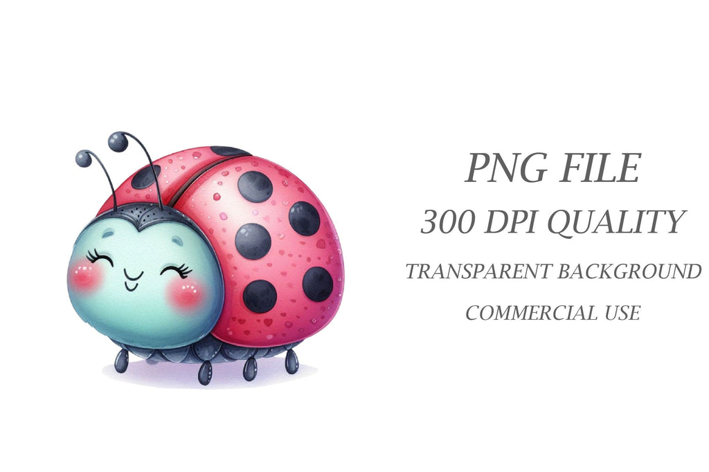 Cute Love Bug Clipart - So Fontsy