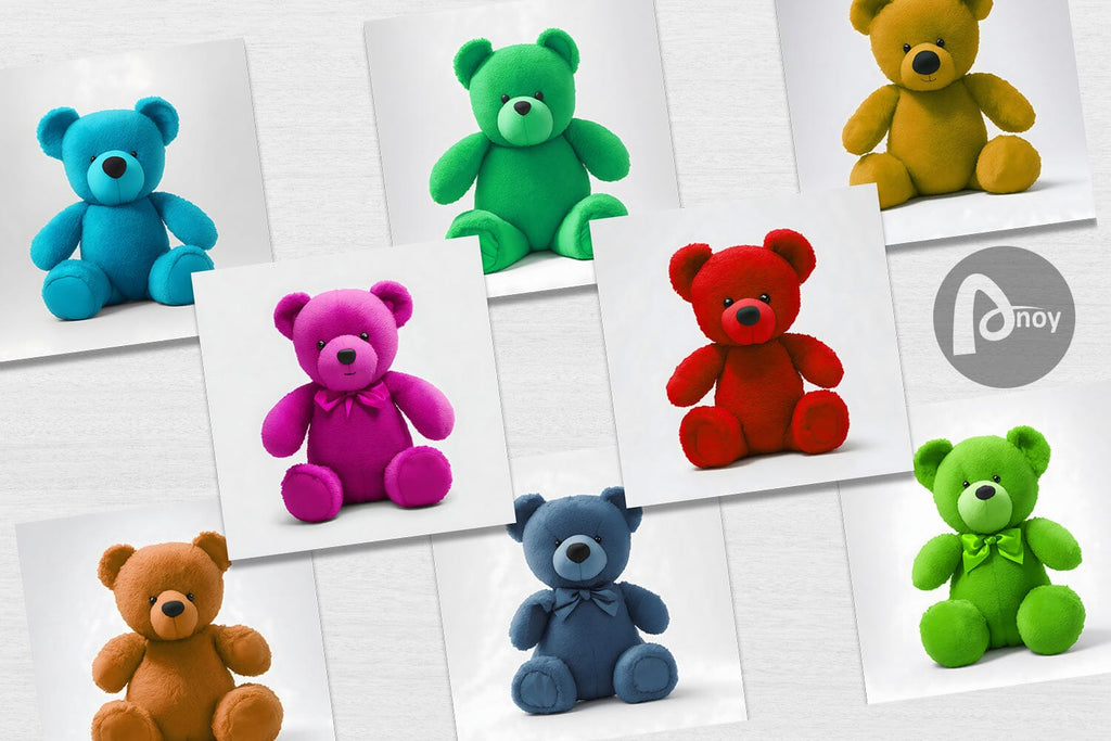 Digital Paper 3D Teddy Bear - So Fontsy