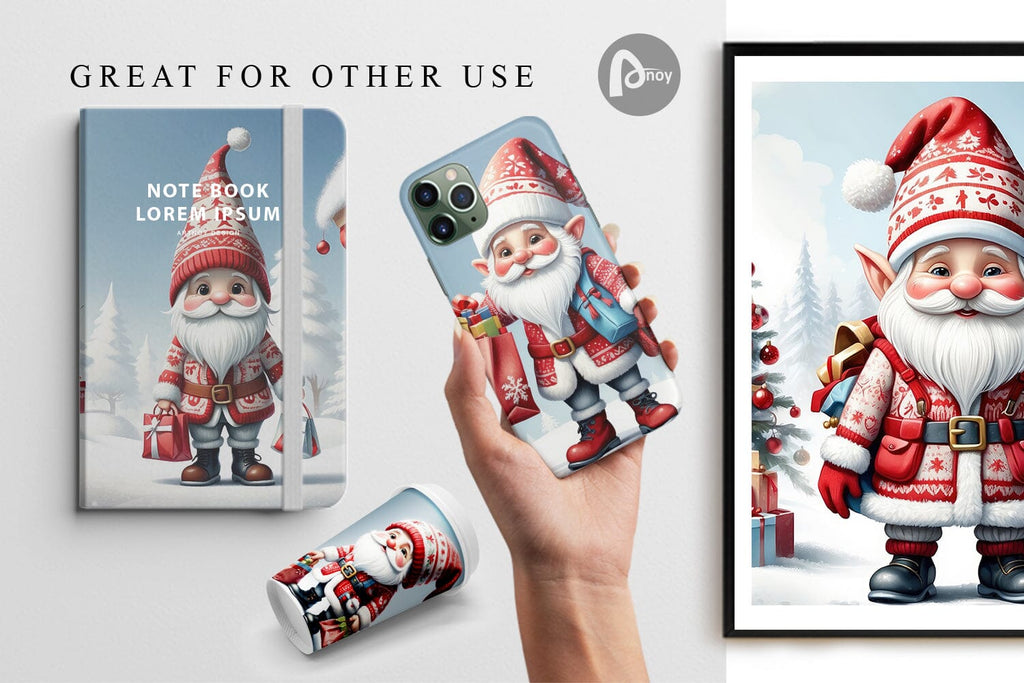 Digital Paper Christmas Elf - So Fontsy