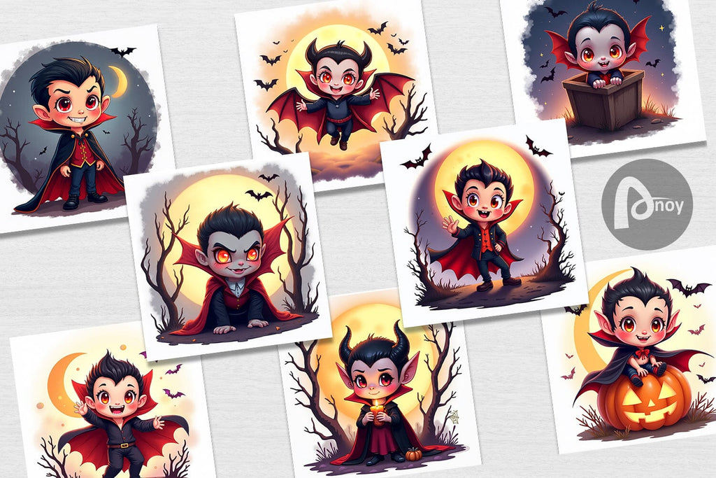 Digital Paper Halloween Vampire Bite - So Fontsy