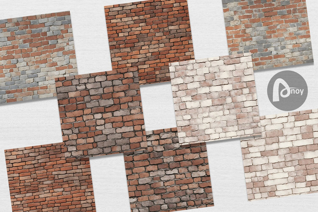 Digital Paper Old Brick Wall Texture - So Fontsy
