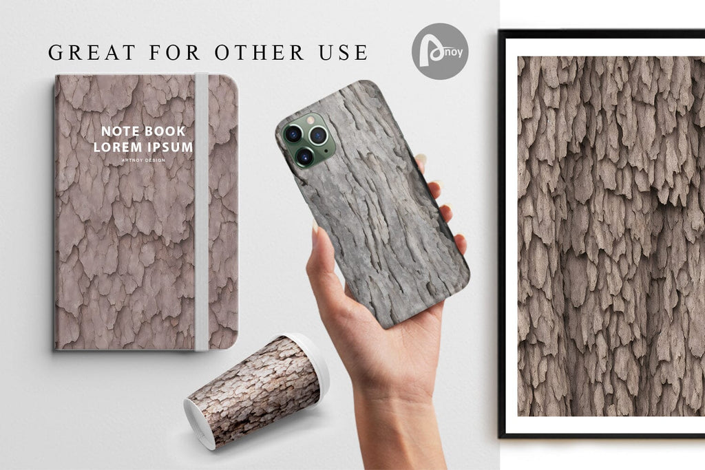 Digital Paper Tree Bark Texture - So Fontsy
