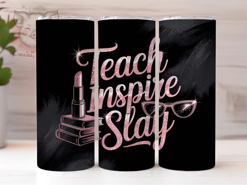 Empowered Teacher Inspiration Tumbler Wrap, Teaching Inspiration ...