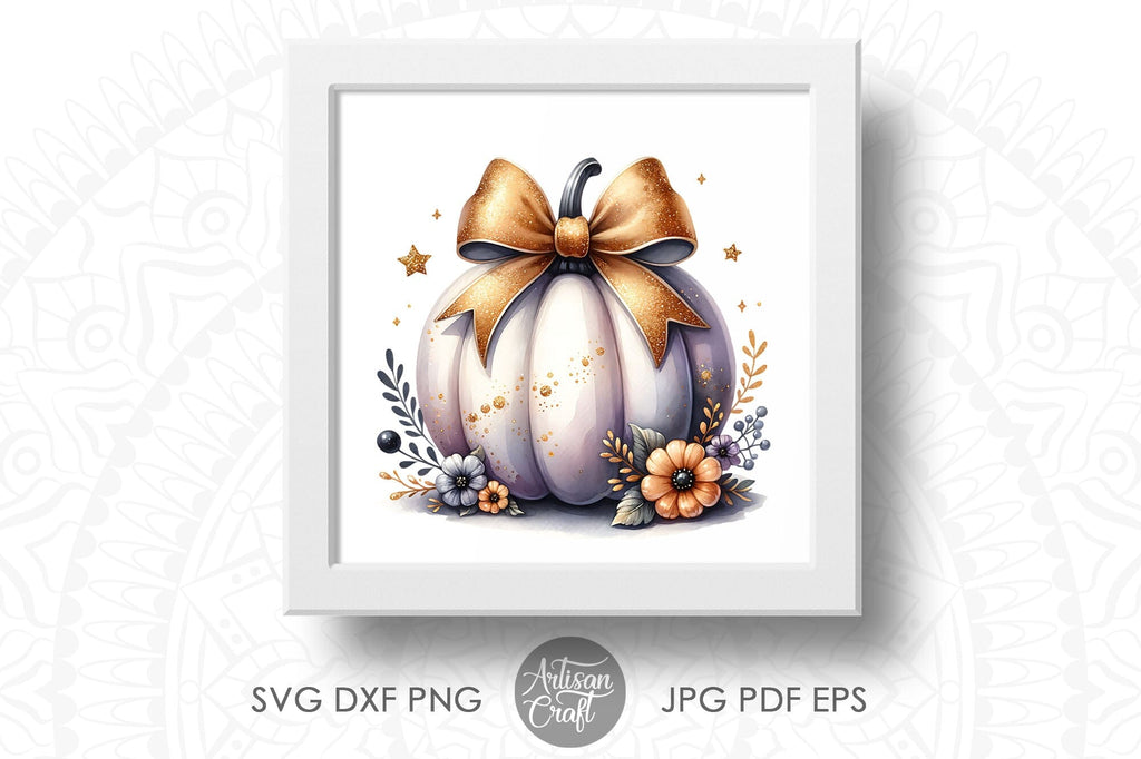 Fall pumpkin | Coquette bow | Flowers | So Fontsy