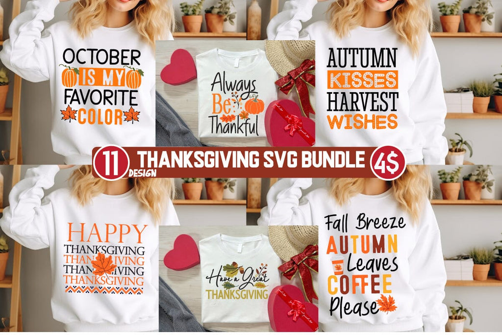 Fall Sublimation Bundle,Fall SVG Cut File, Thanksgiving SVG Bundle,Thanksgiving Sublimation ...