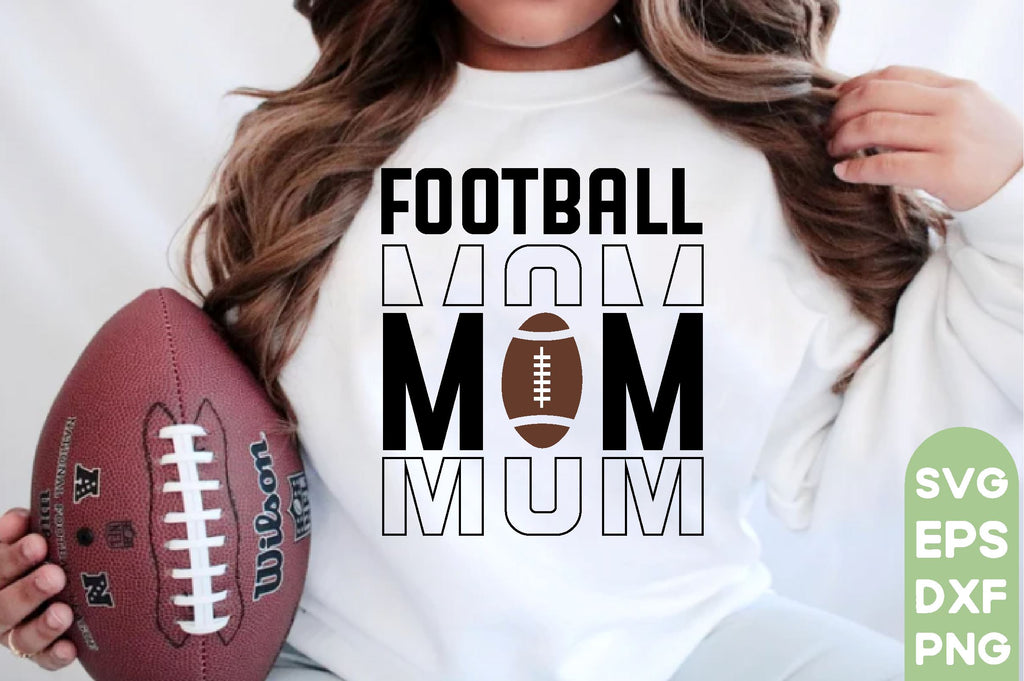 football mom , Football SVG Bundle, Football Mom SVG, Sports Mom SVG ...