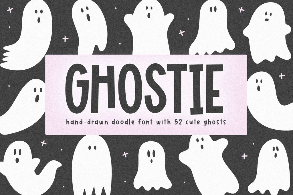 Ghostie - Halloween Doodle Font - So Fontsy