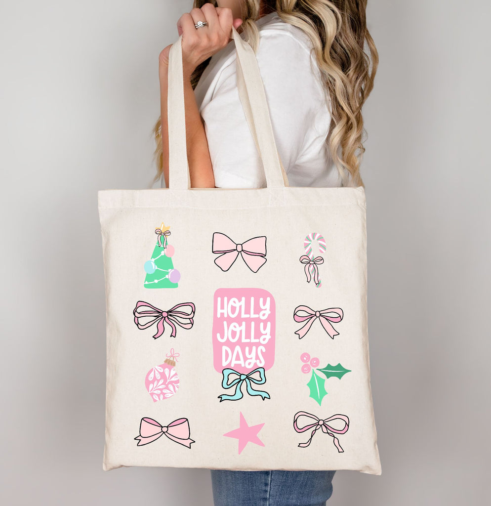 Girly Holly Jolly Days Christmas Digital Commercial Use SVG PNG JPG ...