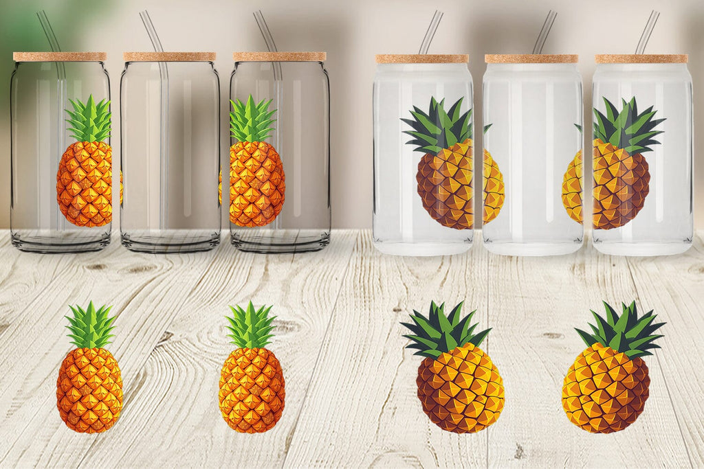 Glass Can Pineapple - So Fontsy