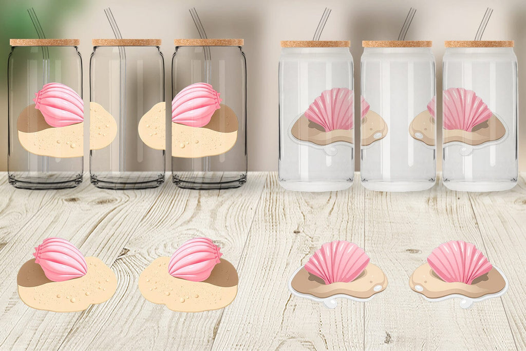 Glass Can Seashell - So Fontsy