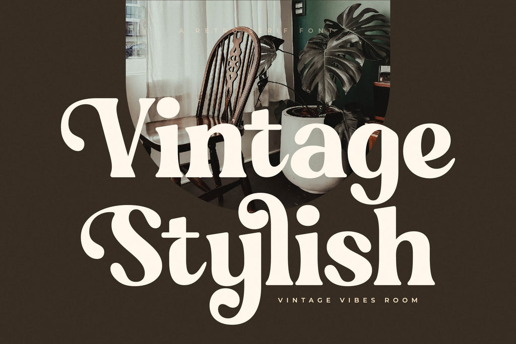 Golden Antique - Retro Serif Font - So Fontsy