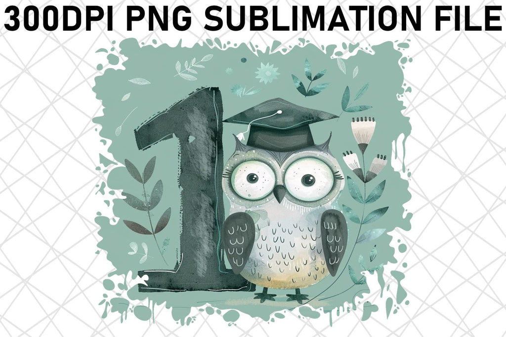 Graduation Cap Animal Clipart Sublimation - So Fontsy