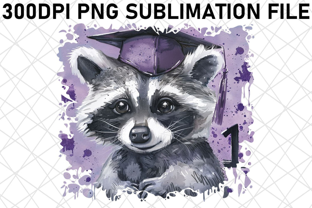 Graduation Cap Zoo Animals Sublimation - So Fontsy