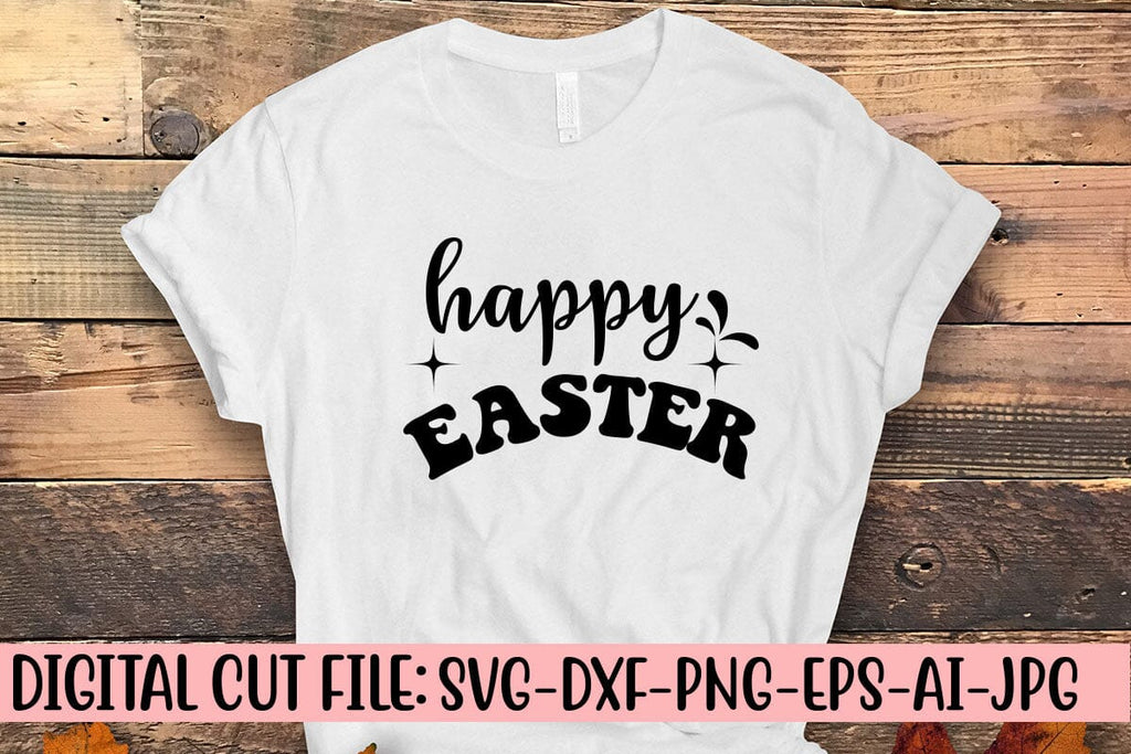 Happy Easter SVG - So Fontsy