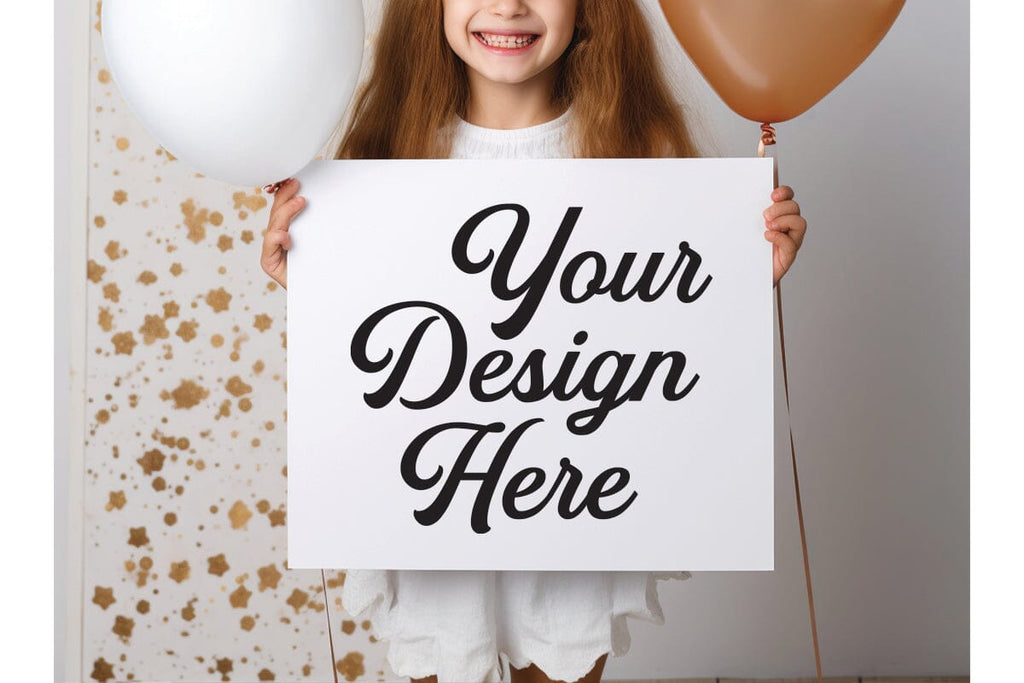 Happy New Year Mockups, New Year Mockup, Happy New Year Girl Mockups ...