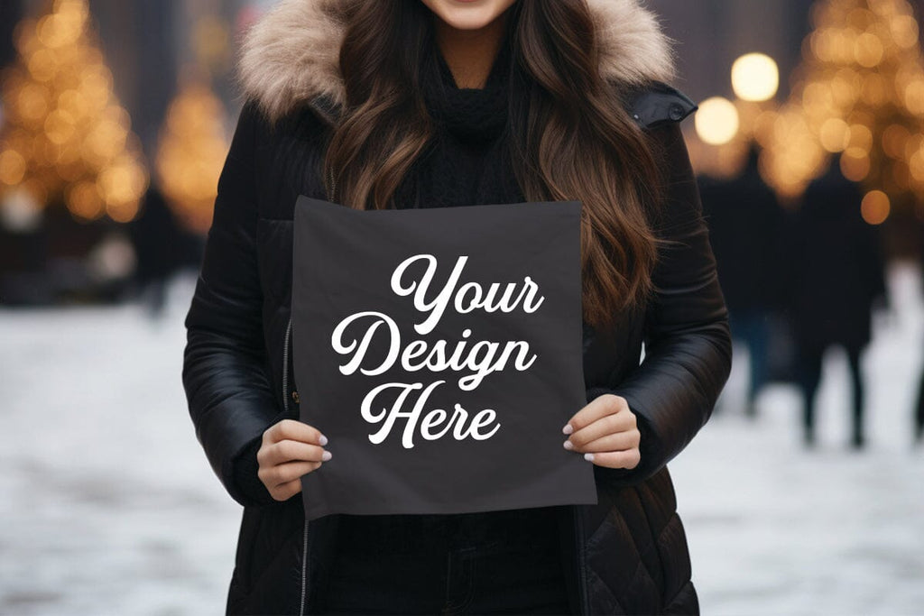 Happy New Year Mockups, New Year Mockup, Happy New Year Girl Mockups ...