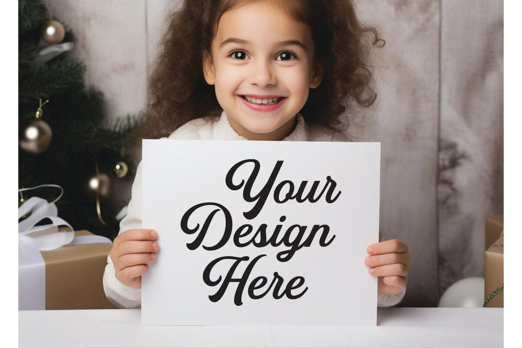 Happy New Year Mockups, New Year Mockup, Happy New Year Girl Mockups ...