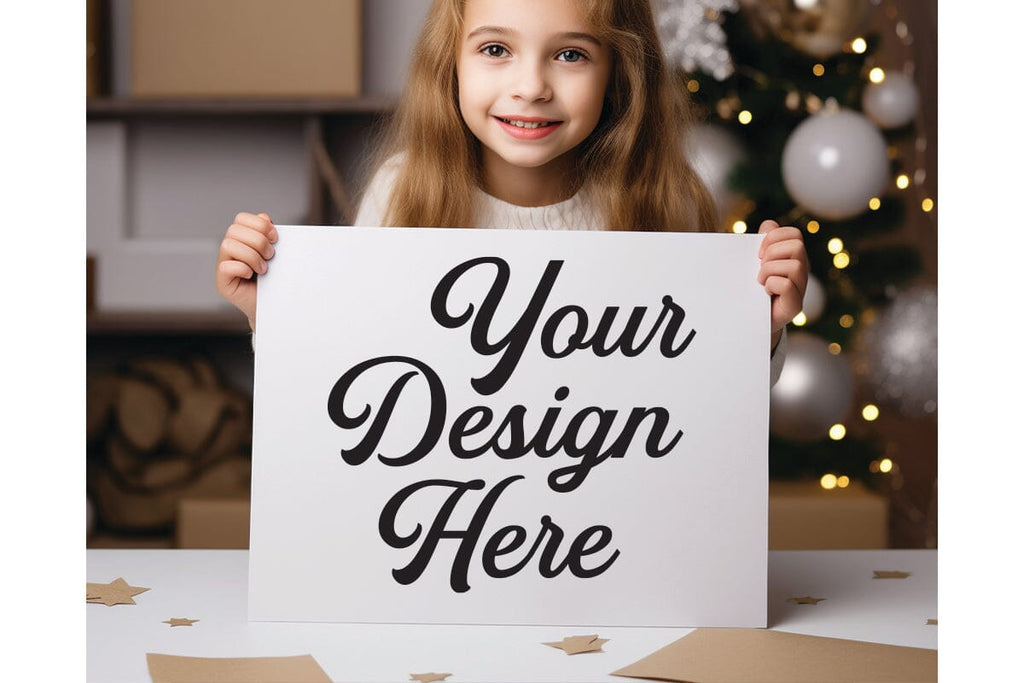 Happy New Year Mockups, New Year Mockup, Happy New Year Girl Mockups ...