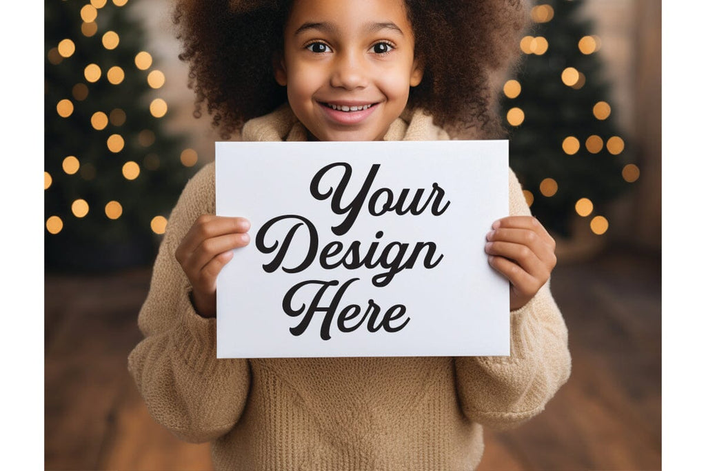 Happy New Year Mockups, New Year Mockup, Happy New Year Girl Mockups ...