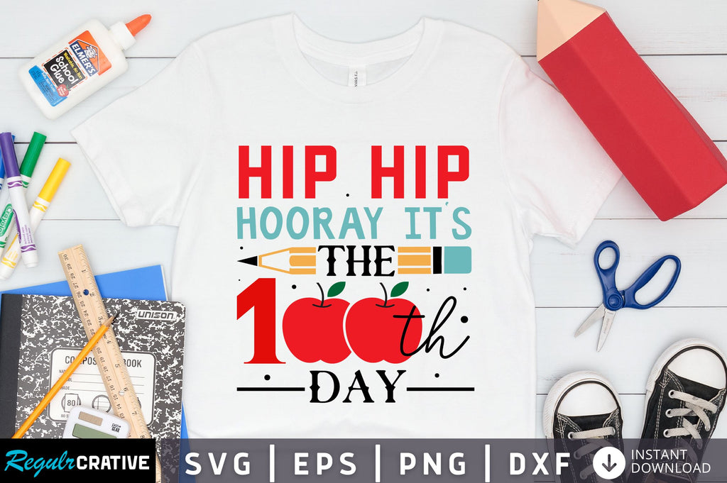 Hip hip hooray its the Svg Design - So Fontsy