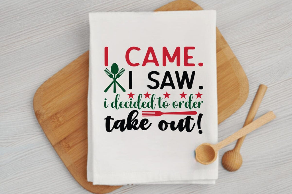 I came i saw i decided to order take out - So Fontsy