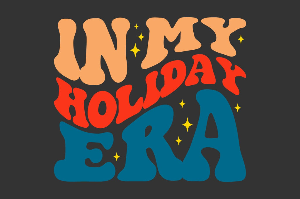 In my holiday era groovy retro svg png Design - So Fontsy