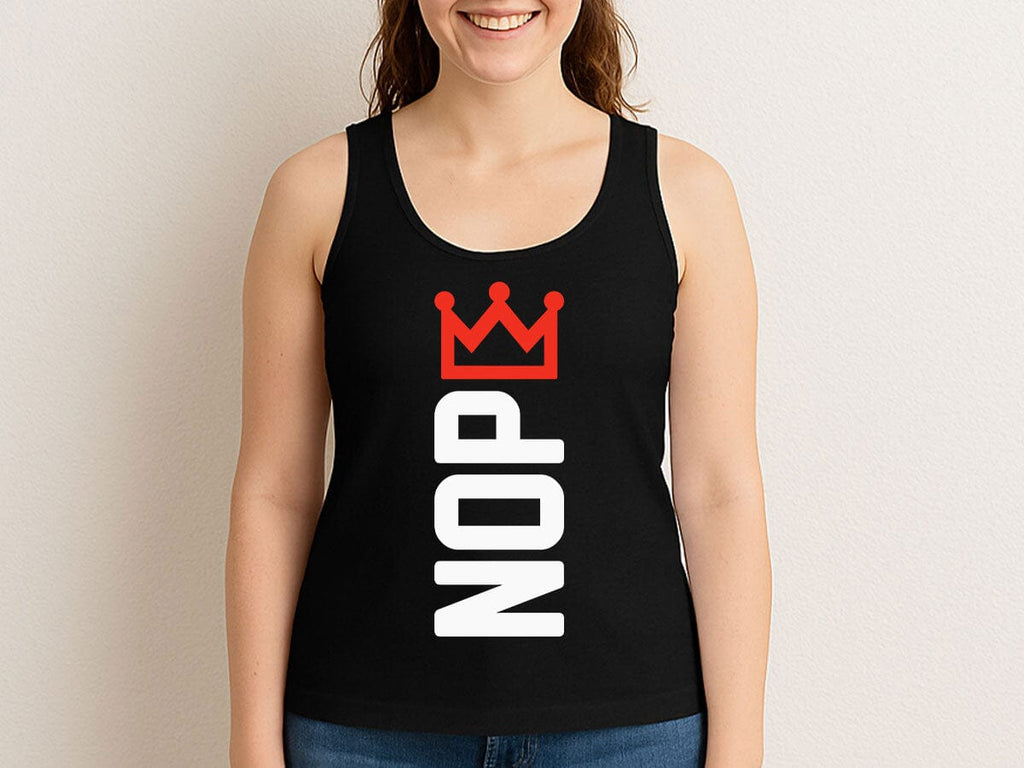 King NOP SVG Crown NOP Vertical Design PNG - So Fontsy