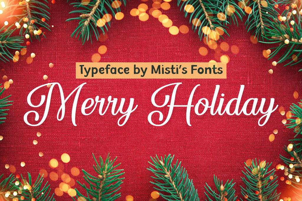 Merry Holiday - So Fontsy