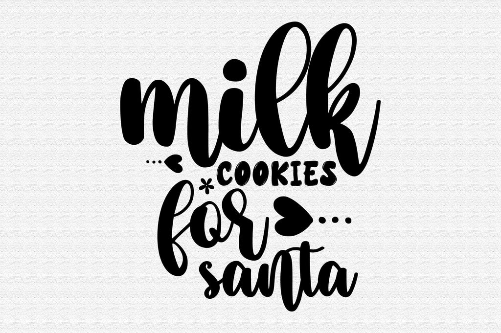 milk cookies for santa - So Fontsy