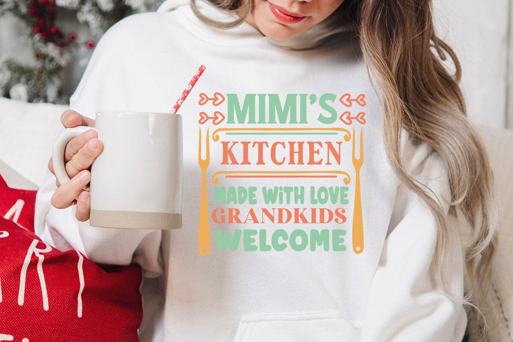 Mimis Kitchen Made With Love Grandkids Welcome - So Fontsy
