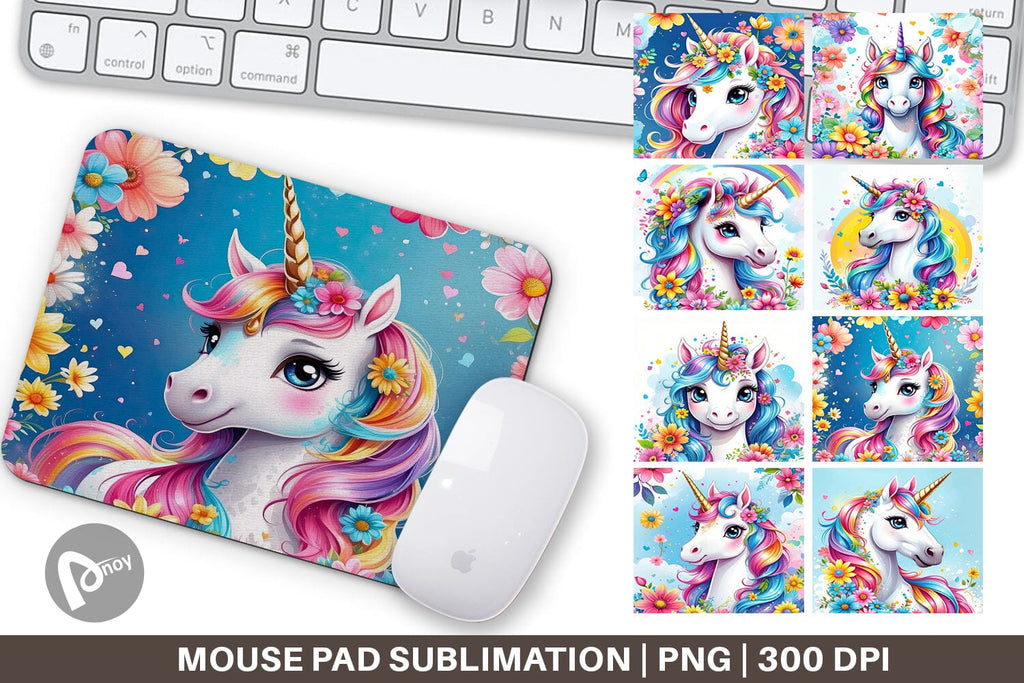 Mouse Pad Unicorn - So Fontsy