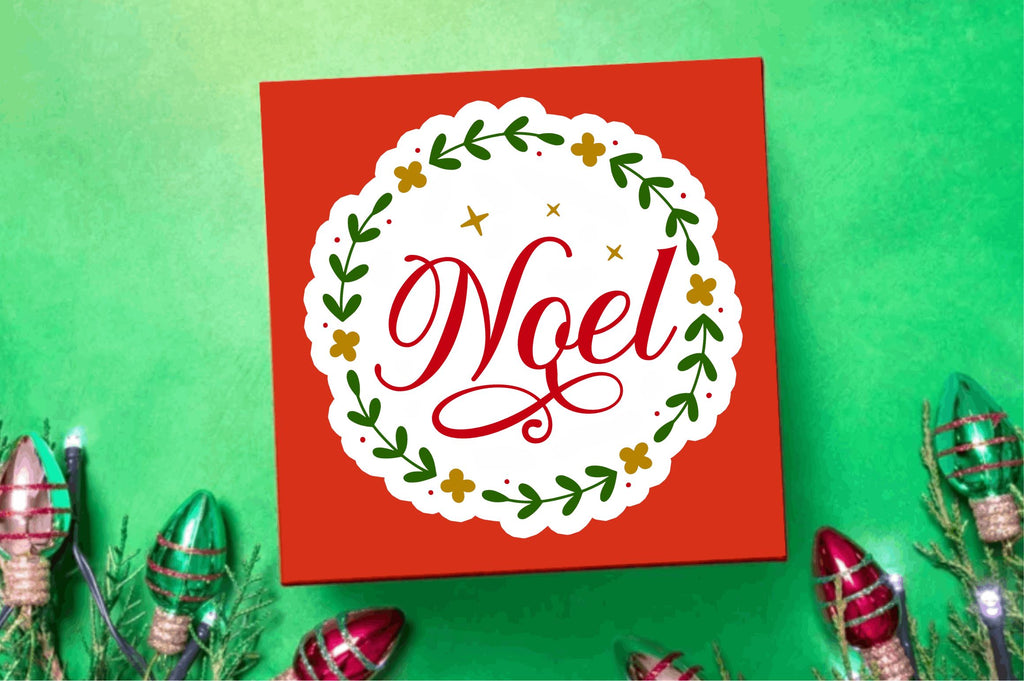 Noel Stickers Design - So Fontsy