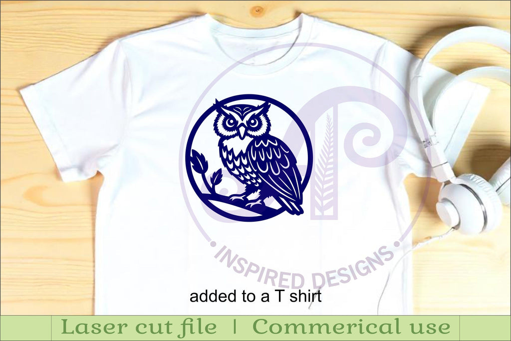 Owl wall sign, SVG file. vector sign - So Fontsy