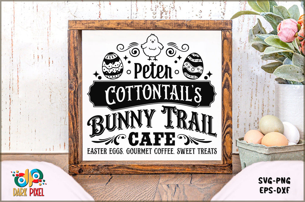 Peter Cottontail's Bunny Trail Cafe easter eggs. gourmet coffee. sweet ...