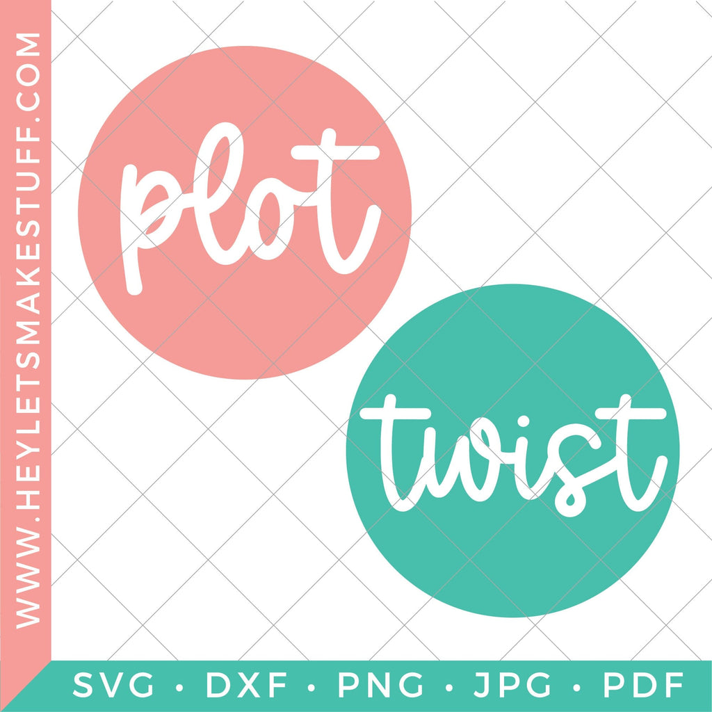 Plot Twist Twin SVG - So Fontsy