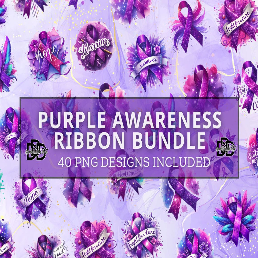 Purple Awareness Bundle - So Fontsy